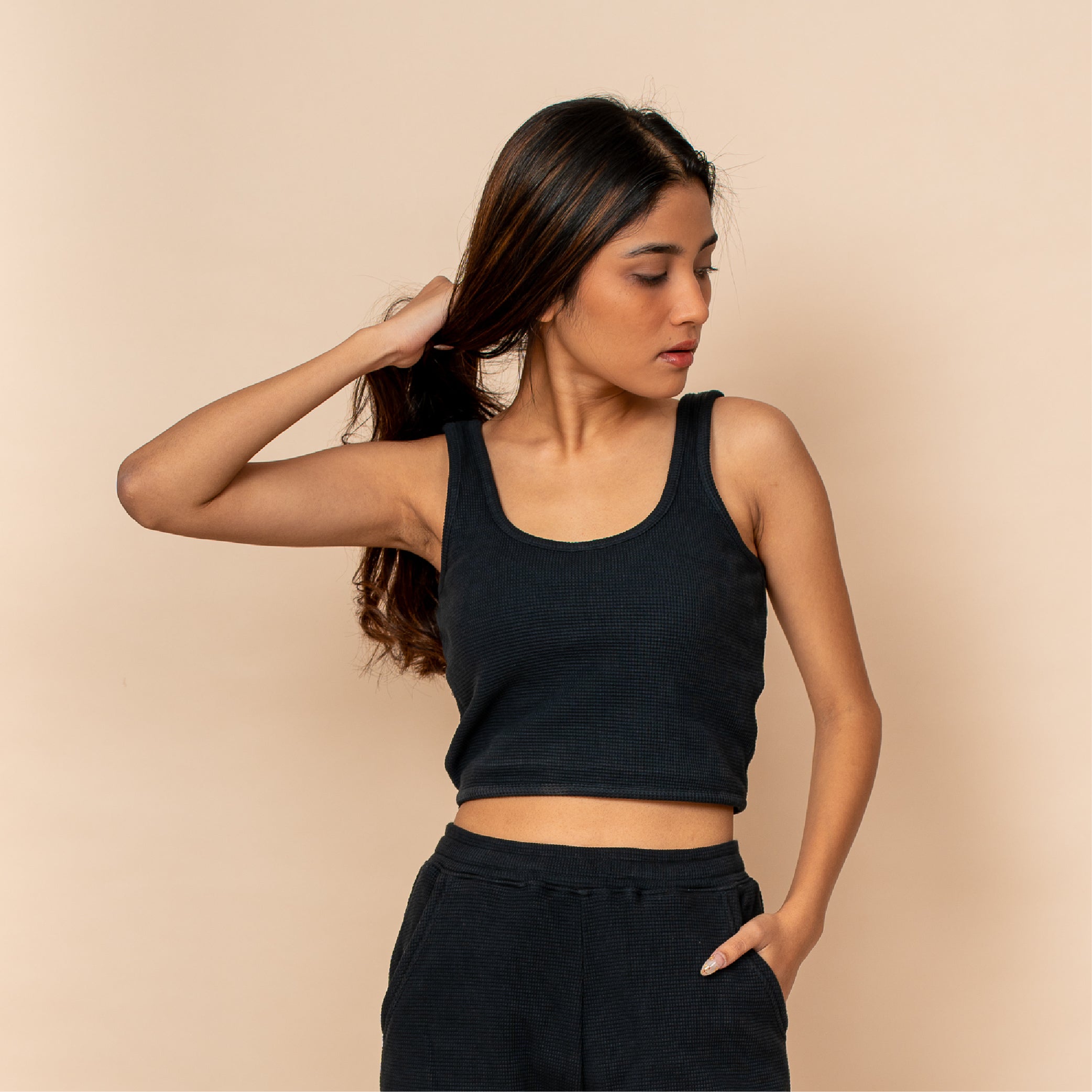 Stay Breezy Crop Top – Sencillo