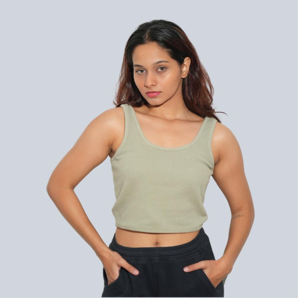 Stay Breezy Crop Top – Sencillo